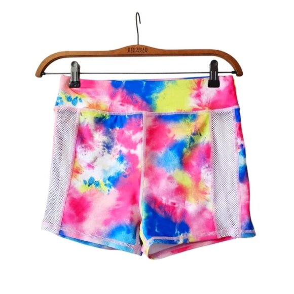 Sommer Ray | Shorts | Sommer Ray Tie Dyed High Rise Mesh Athletic ...